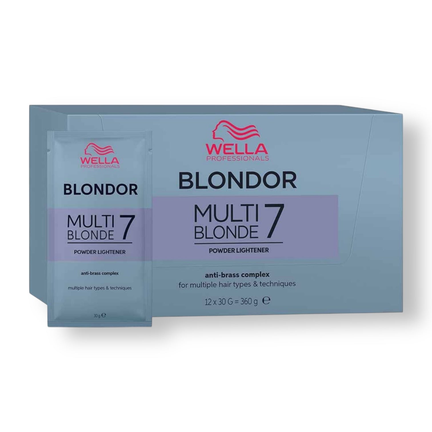 Wella Blondor Multi Blonde 7 Powder 30g X 12 – CLEO